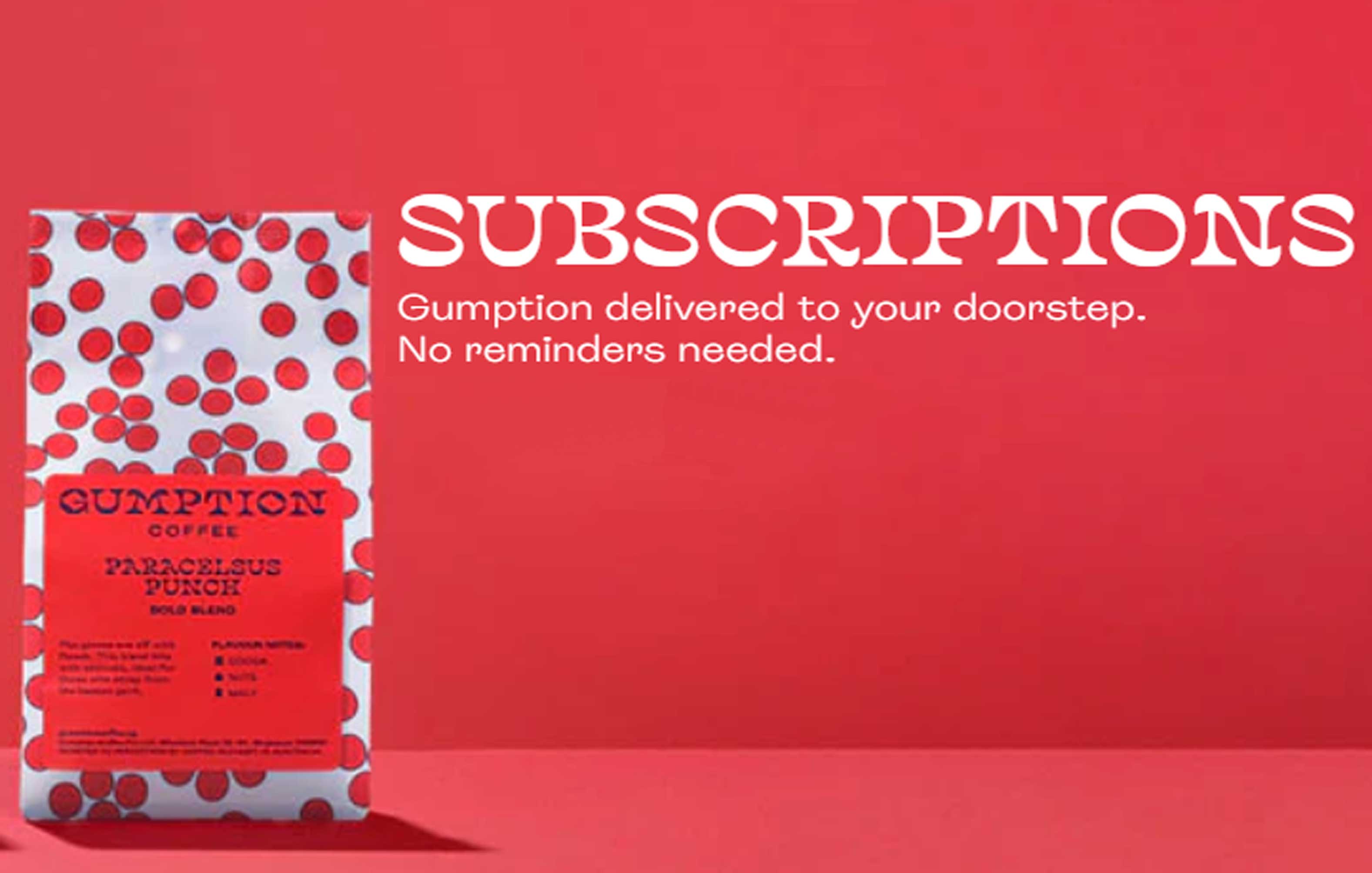 Never Run Out of the Best Coffee in Singapore with Gumption Coffee's S – Gumption Coffee Pte Ltd